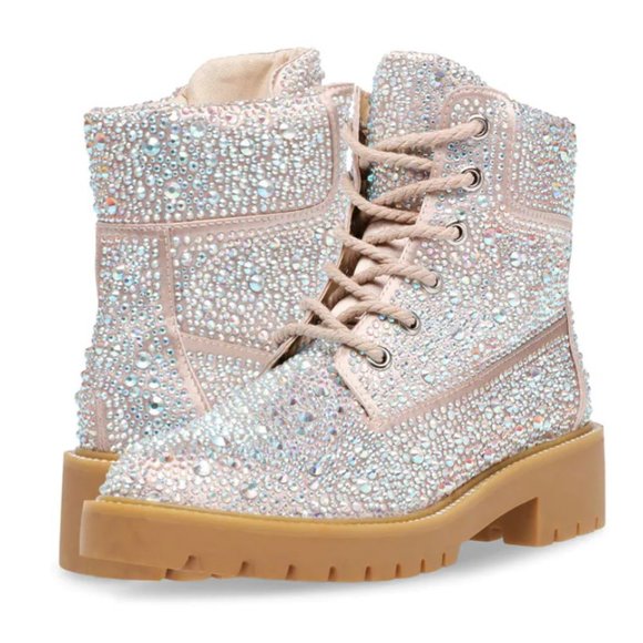 Betsey Johnson | Shoes | Betsey Johnson Hudson Lug Sole Combat Boots ...